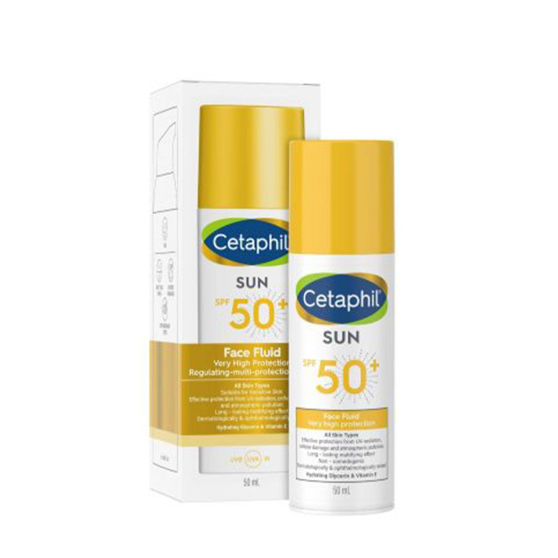 Face fluid spf 50+ - Cetaphil Sun - 50ml