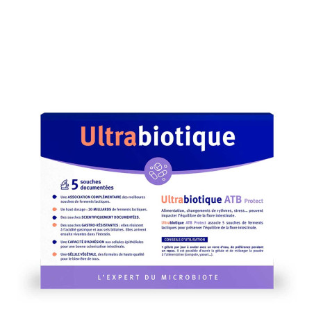 Vitavea - Ultrabiotique ATB protect - Complément alimentaire - 10 gélules